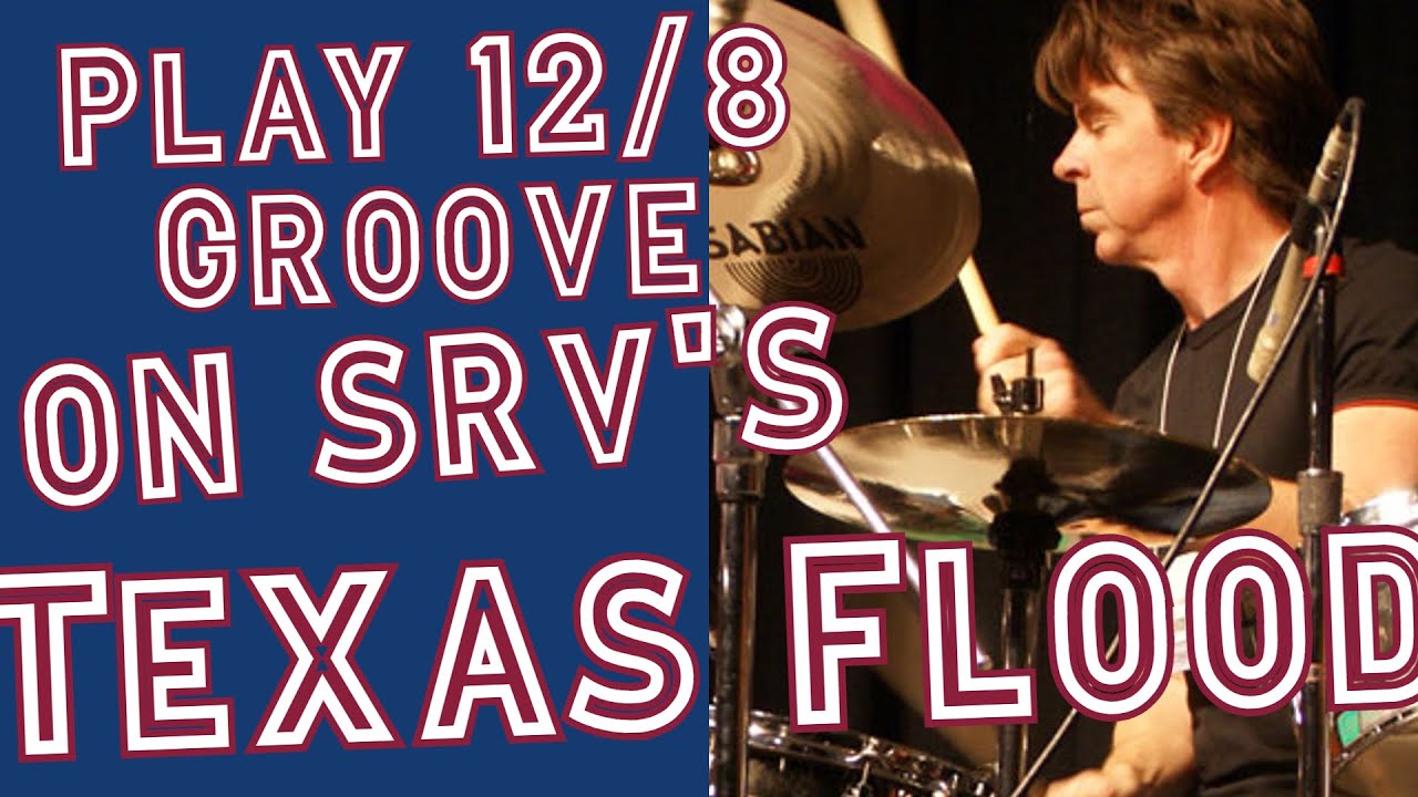 How To Play Texas Flood by Stevie Ray Vaughan On Drums | Chris Layton ...