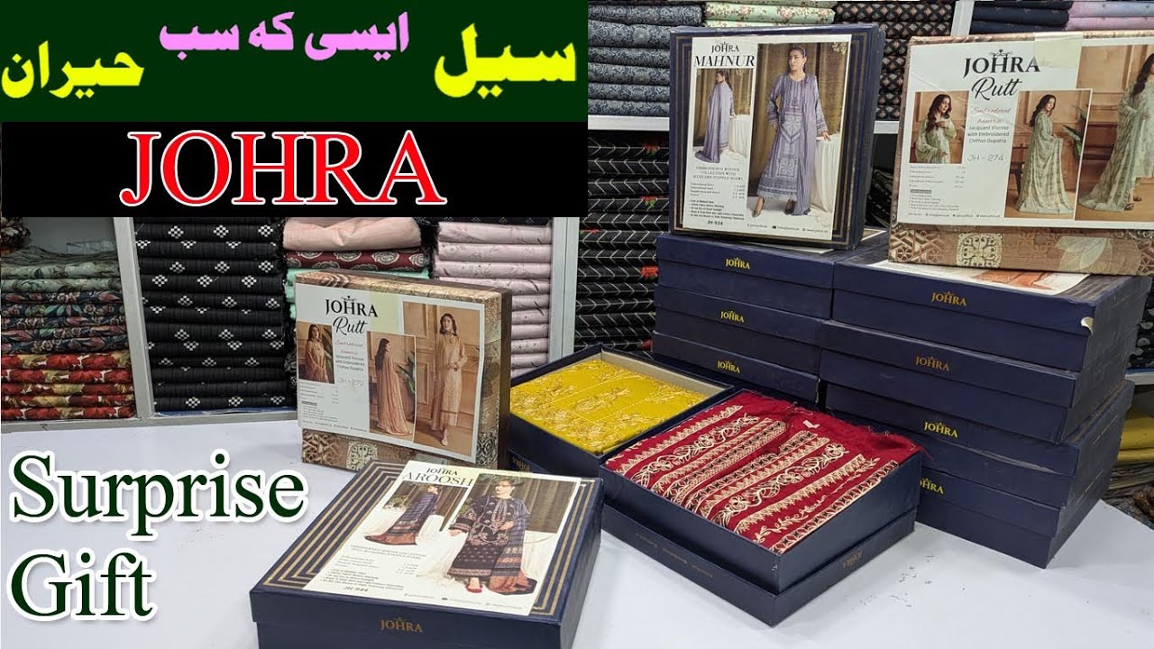 Johra | beautiful Winter Sale | Surprise Gift | buy original brand at ...