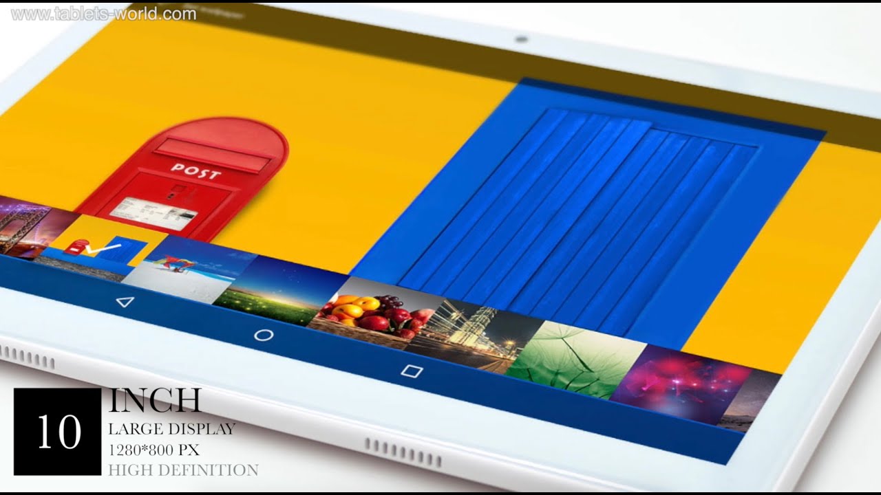 T10 3G MID 10 Inch Touchscreen Google Android Tablet PC Quad-Core 2.5D ...