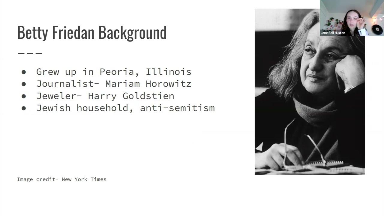 Betty Friedan Biography - YouTube