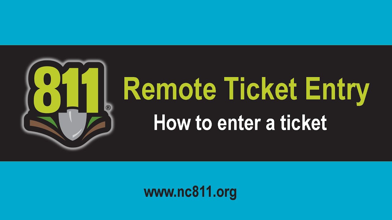 Remote Ticket Entry, How to enter a ticket - YouTube