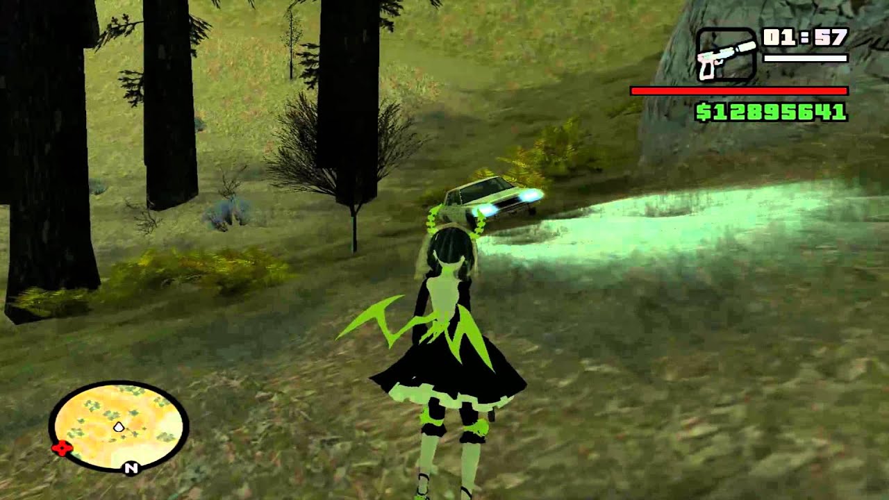 gta San Andreas Ghost Car Mod - YouTube