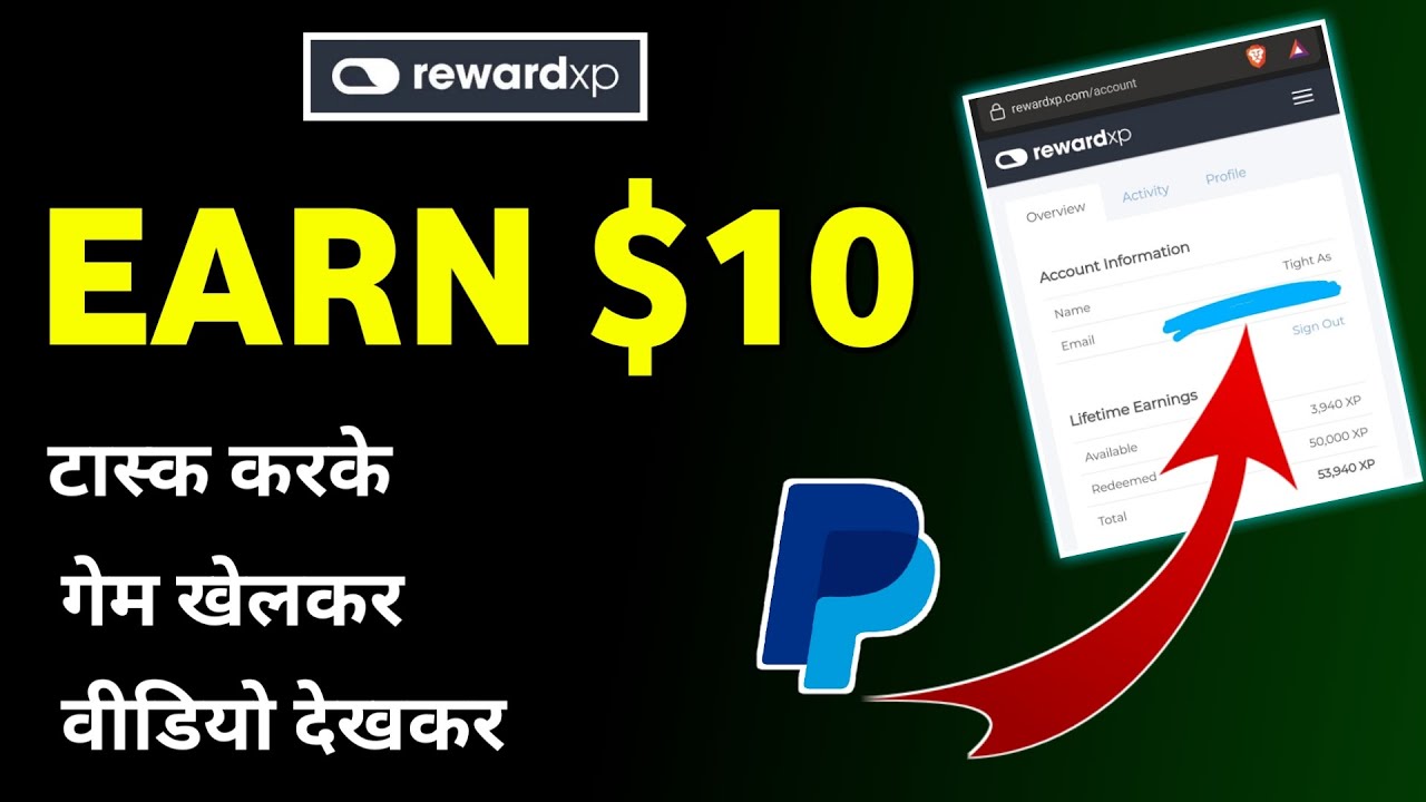 Task Earning Website Instant Payment | New Paypal Earning Website - YouTube