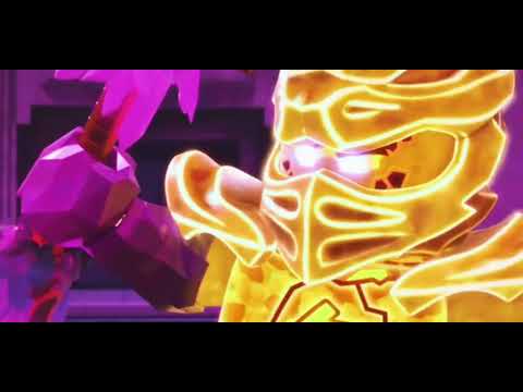 LEGO Ninjago Crystalized Golden Dragón Form Edit - YouTube