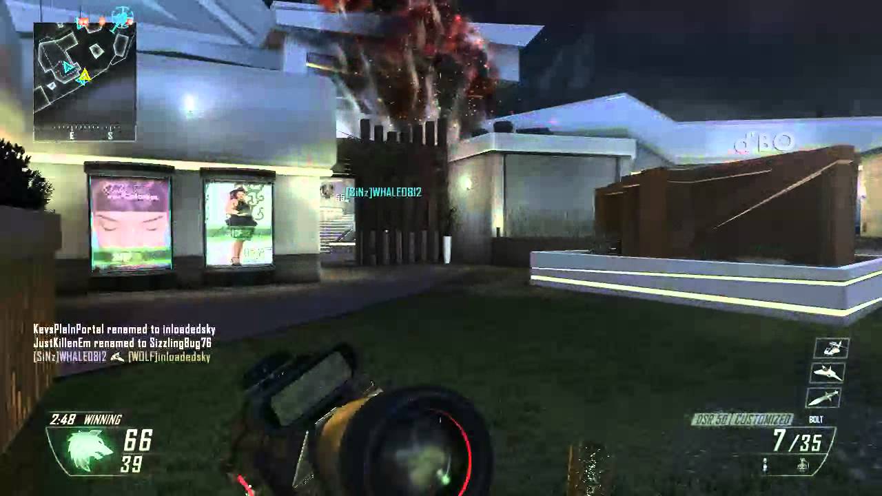 Cod Bo2: Grenade fun! - YouTube