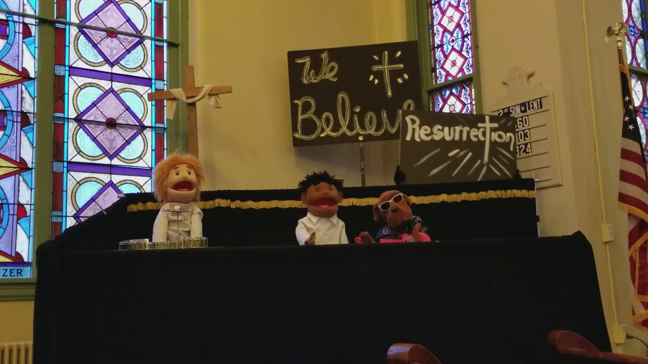 Mustard seed puppets - YouTube
