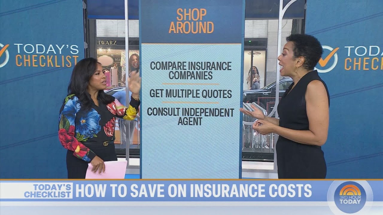 How to save on insurance costs - YouTube