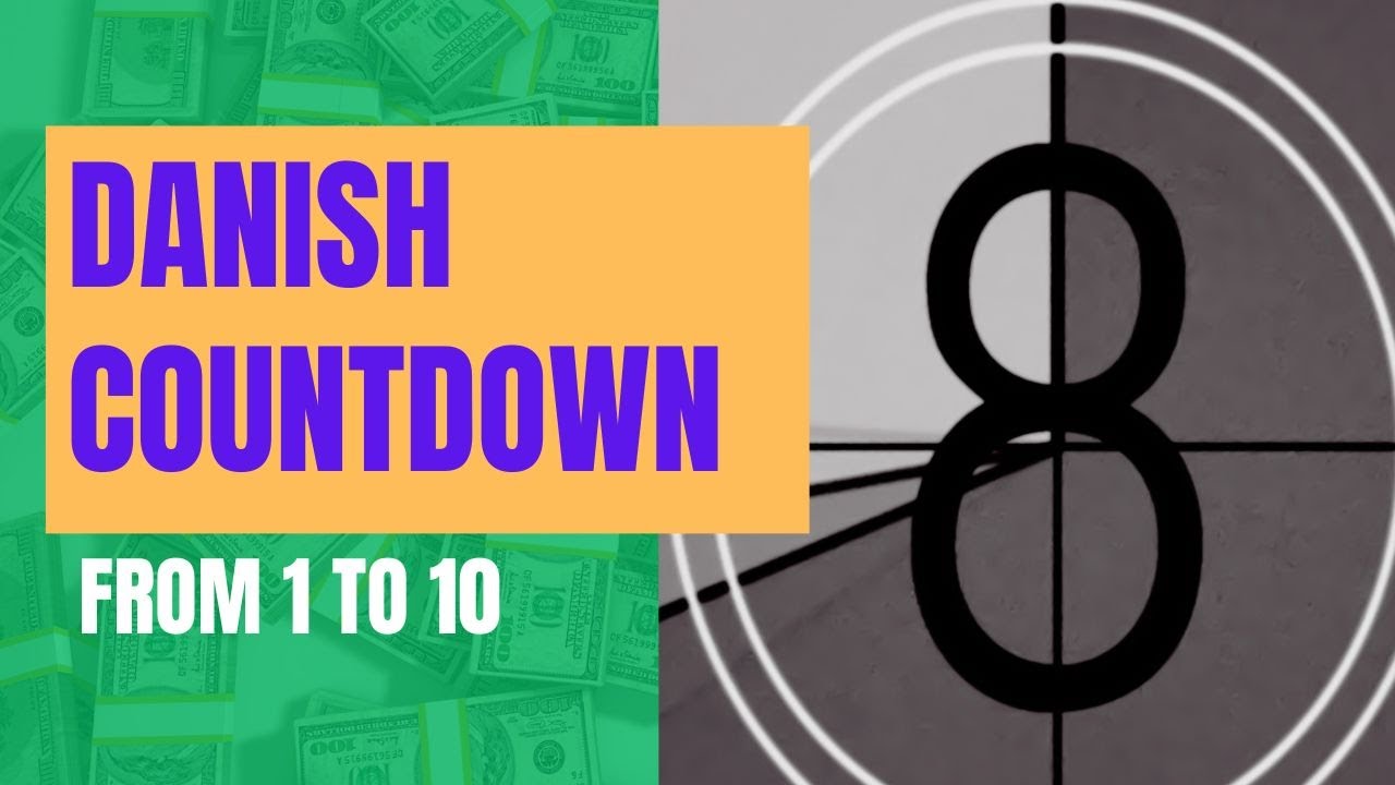 Learn DANISH countdown from 10 to 1. #danish #denmark #countdown - YouTube