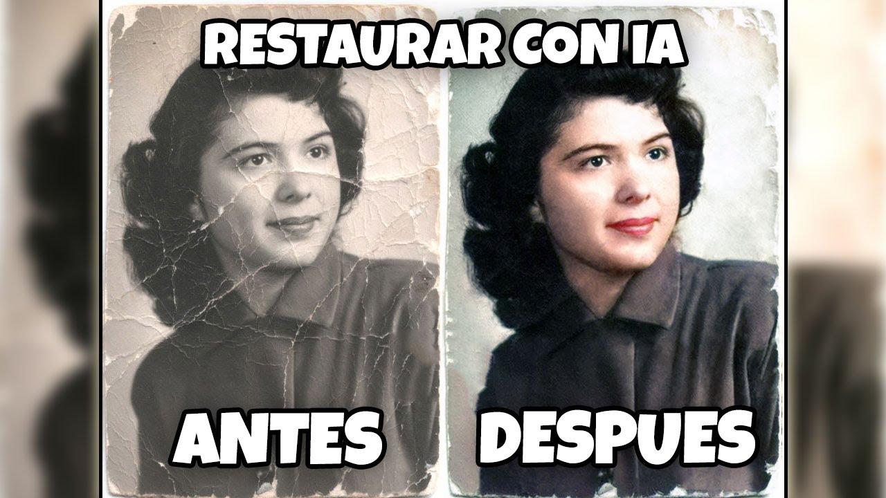 COMO RESTAURAR FOTOS ANTIGUAS CON INTELIGENCIA ARTIFICIAL ONLINE GRATIS ...