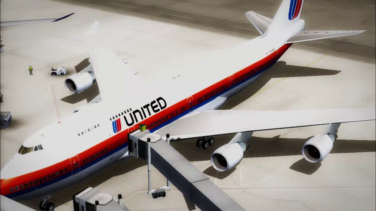 (Boeing 747 Wing View) Landing in San Fransisco Intl - YouTube