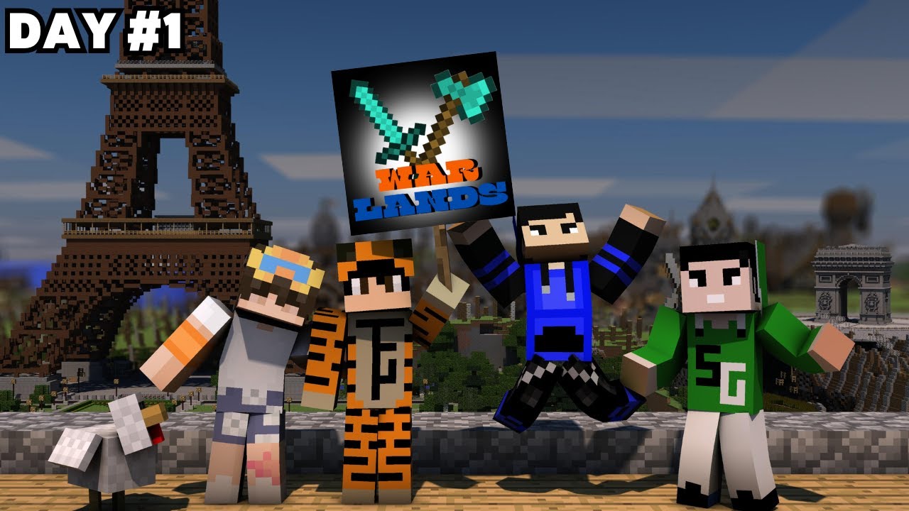 1st Day In WAR LANDS | Private Server Online | YouTube Live Streaming ...