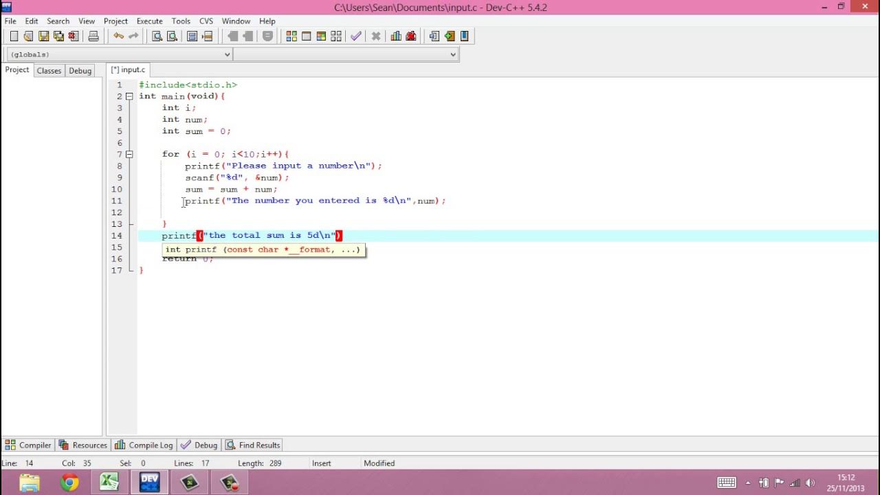 C Programming 101 - for loop wrap up 1 - YouTube