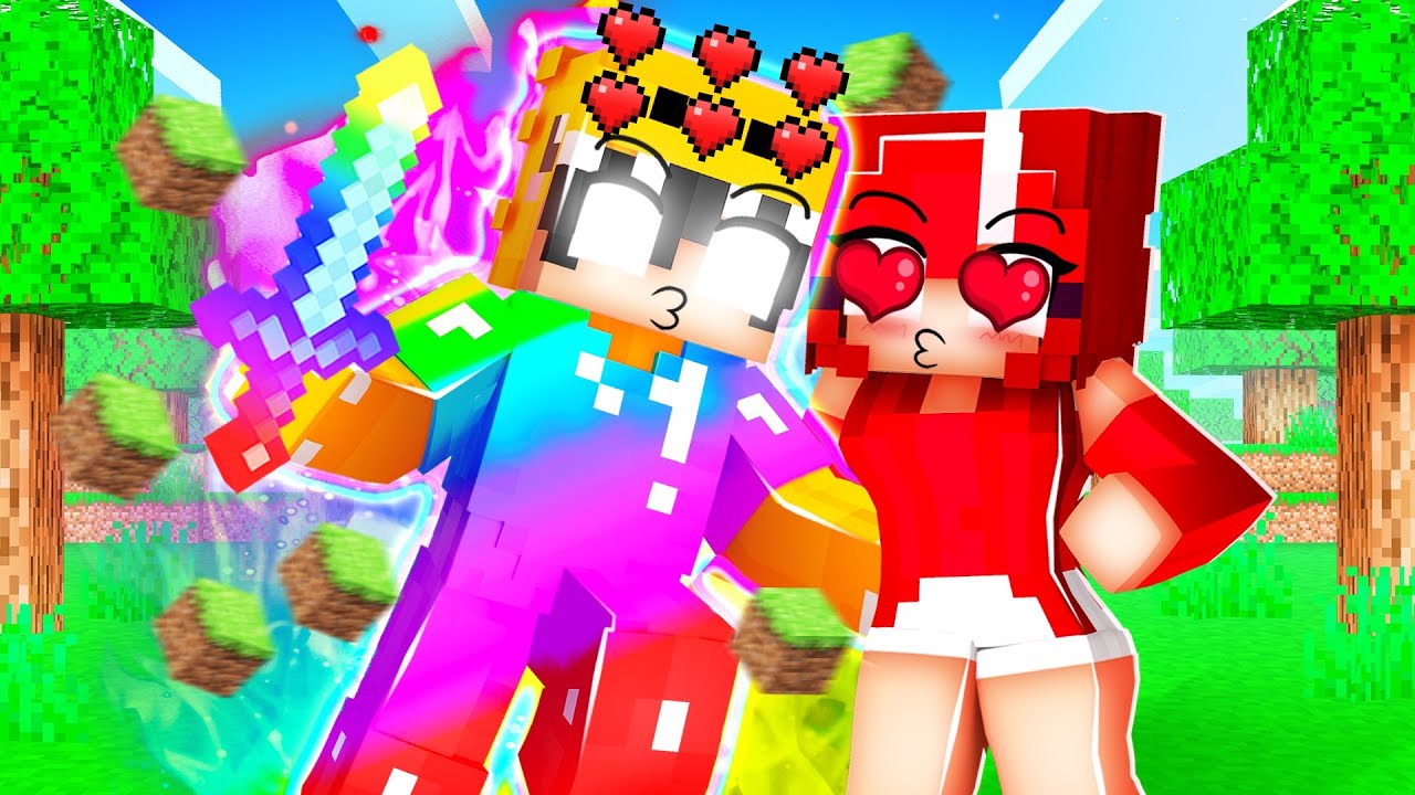 Minecraft but Kissing Brooke Makes You OP - YouTube