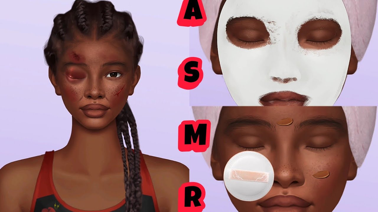 ASMR MAKEUP & MAKEOVER ANIMATION - YouTube