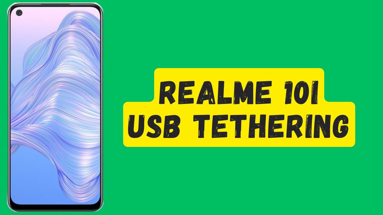 Realme 10i USB Tethering || How to setup USB tethering || Enable USB ...