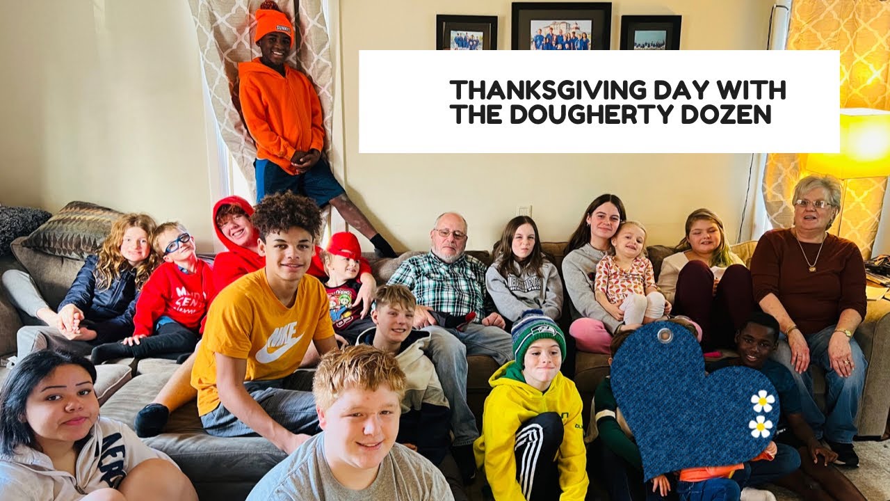 THANKSGIVING DAY WITH THE DOUGHERTY DOZEN - YouTube