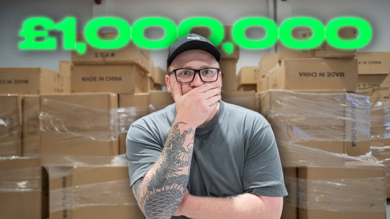 Buying £1,000,000 of Stock for my Shopify Store - YouTube