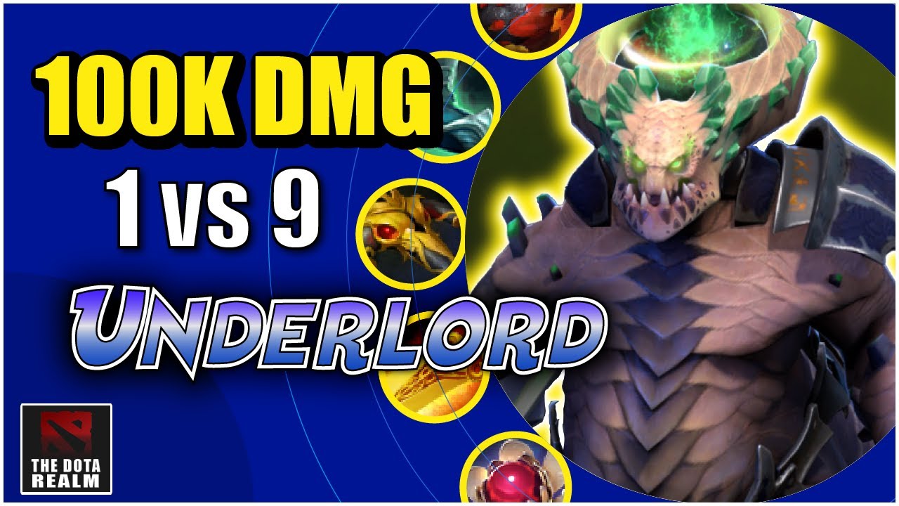 NEW UNDERLORD BUILD is NUTS - Easiest Offlane Hero to CARRY - Dota 2 ...