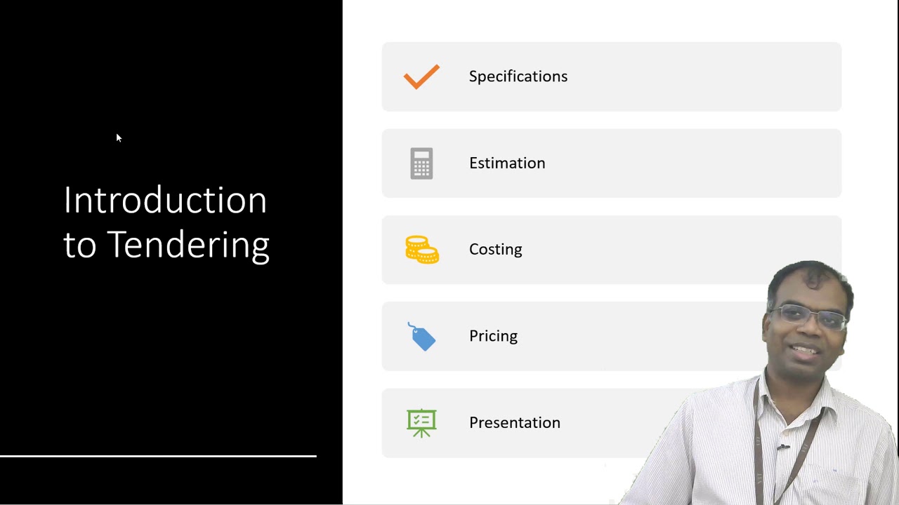 An introduction to tenders and contracts in civil engineering - YouTube