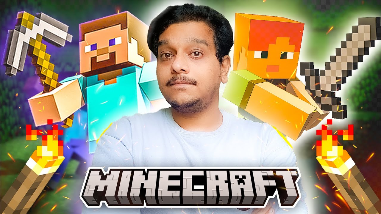 MINECRAFT DAY 1 | MINECRAFT ME MINING SIKHENGE #minecraft - YouTube