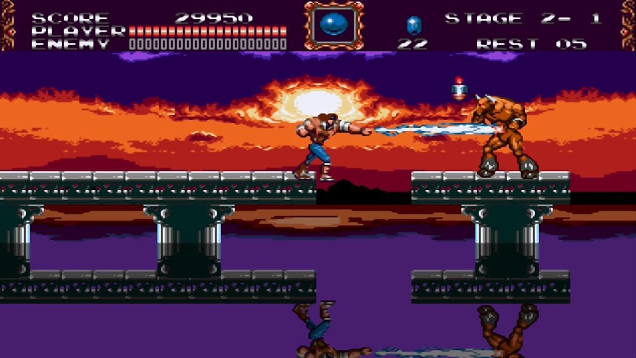 Castlevania Bloodlines [MEGA DRIVE] {John Morris} (On Raspberry pi3 ...
