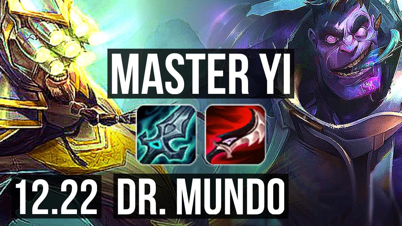 YI vs MUNDO (JNG) | 11/1/2, 1600+ games, 1.4M mastery, Legendary | KR ...