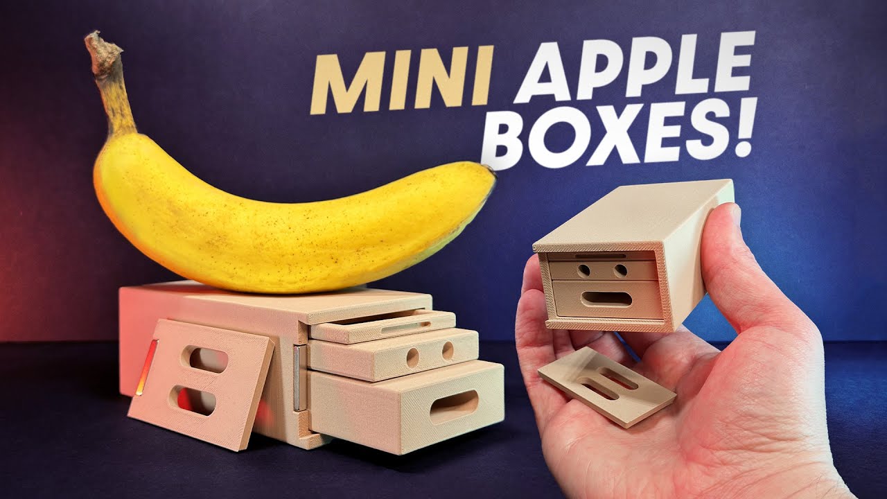 I Made Mini Apple Boxes w/ "Film Gear" Tool-Boxes Inside! - YouTube