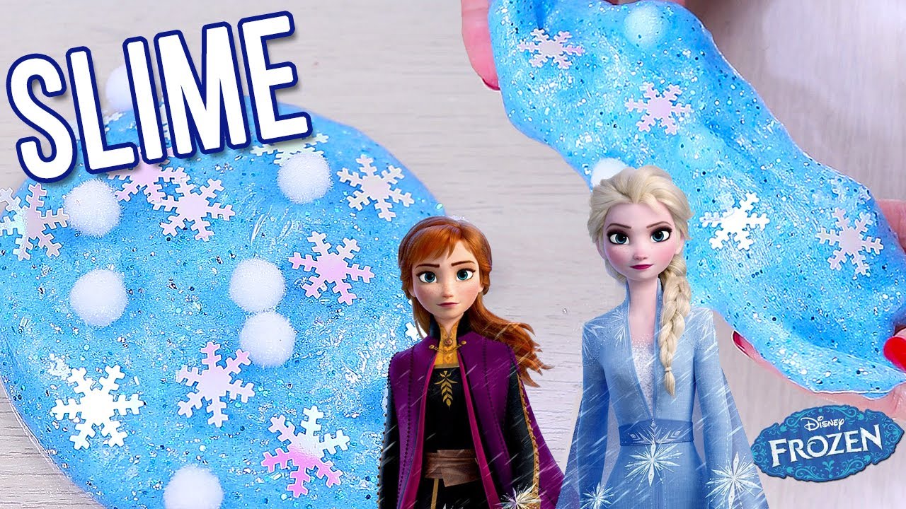 DISNEY FROZEN 2 SLIME DIY! - YouTube