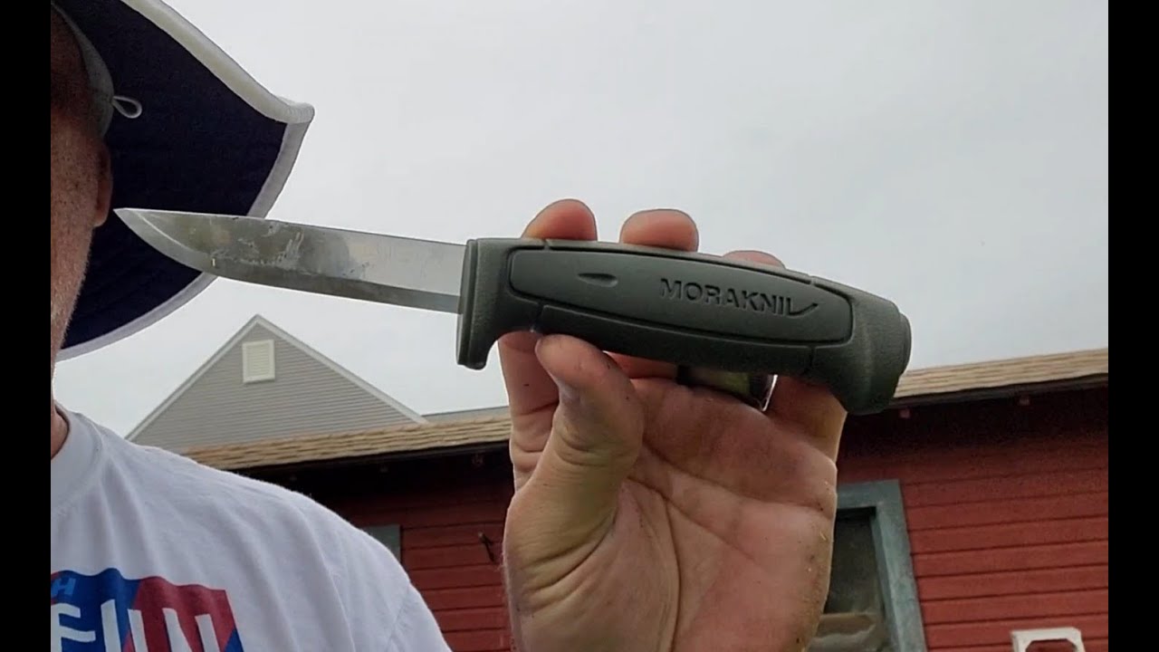 Morakniv Craftline Basic 511 knife review - YouTube