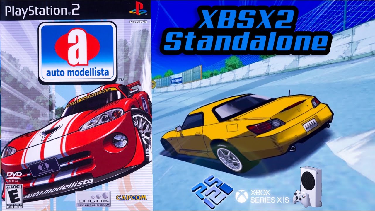 Auto Modellista Running on Xbox Series S (XBSX2) - YouTube