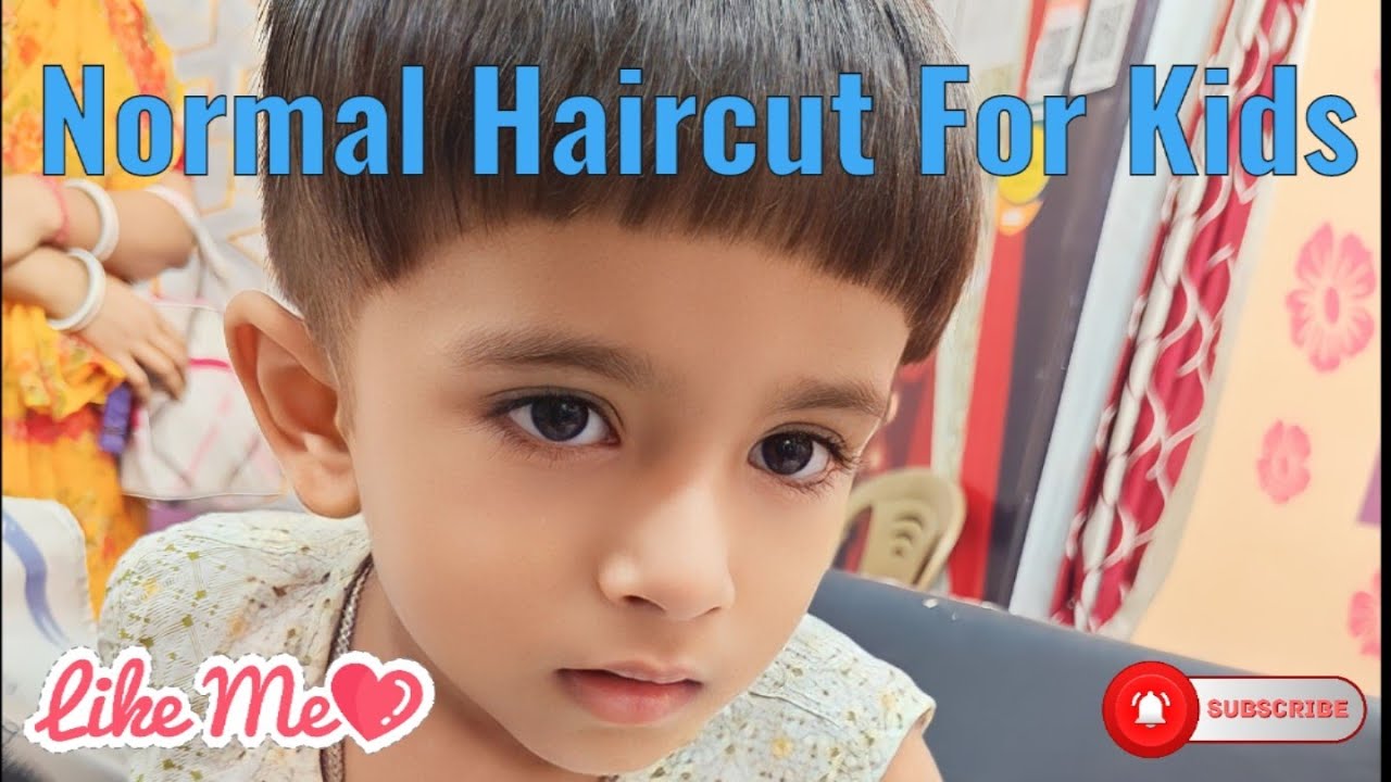Simple Haircut For Kids || How To Cut For Kids - YouTube