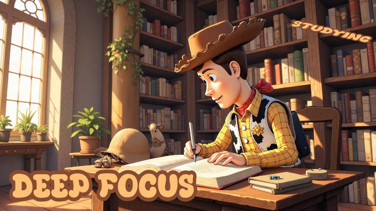 Focus & Stress Relief Music for Calm Study Sessions | Woody’s Focus ...