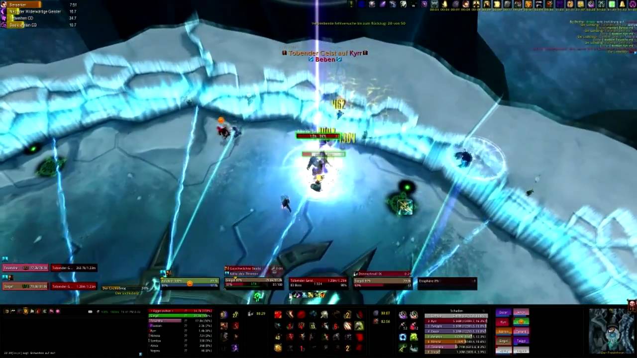 Immota Fides VS Lich King ICC10 HM heroic (Tank View) - YouTube