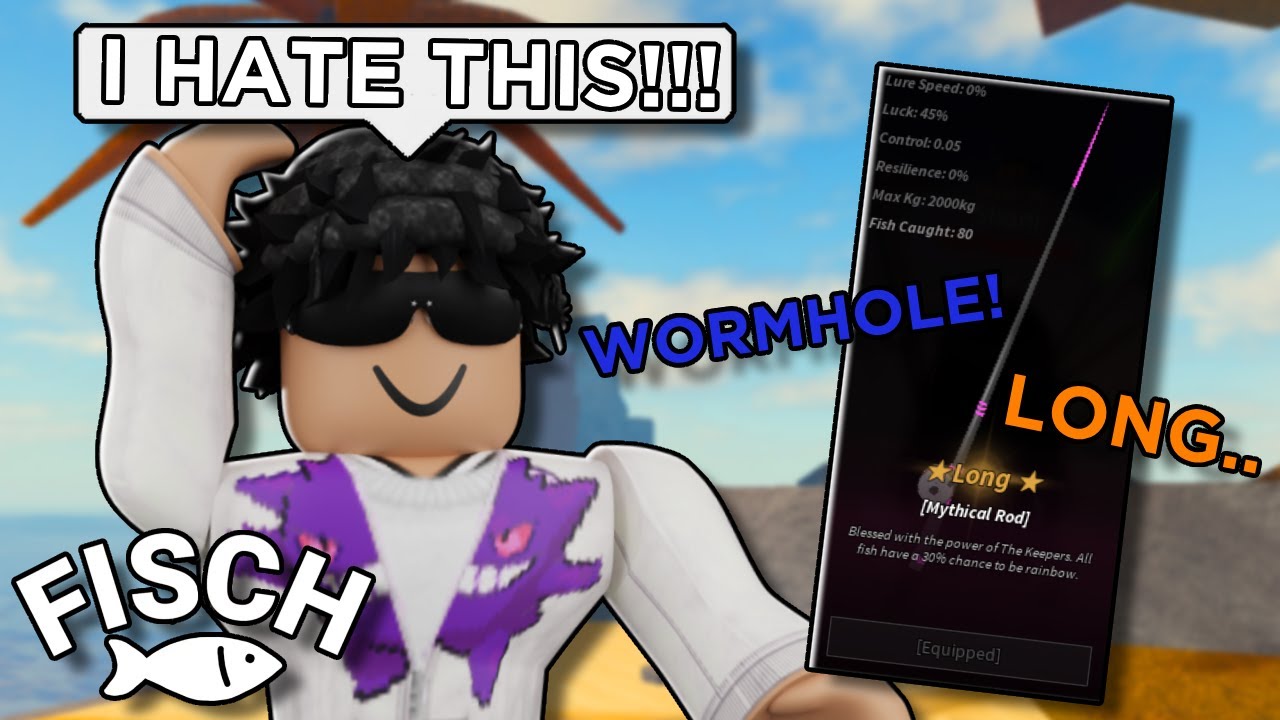 Enchanting My MYTHICAL ROD in Fisch.. - YouTube