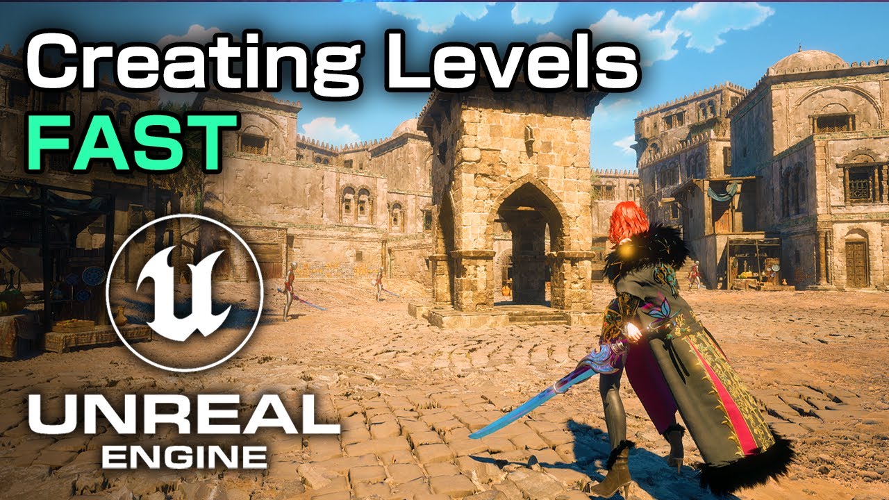 This is the FASTEST way to create Levels in Unreal Engine 5 - YouTube