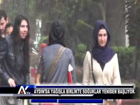 AYTV AYDIN-Aydın'da Yağışla Birlikte Soğuklar Yeniden Başlıyor