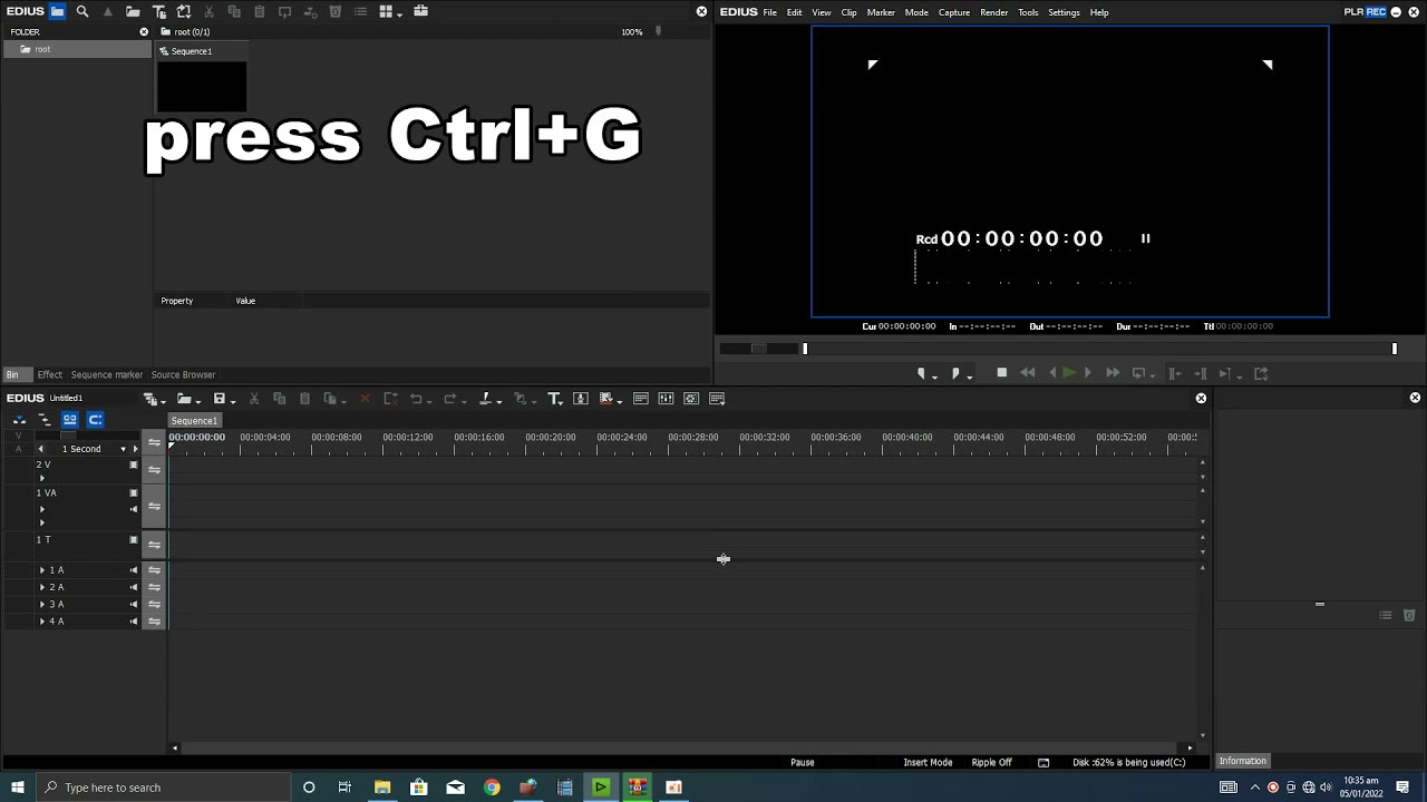 How To Remove Time Code From Screen-Edius 7/8/9 - YouTube