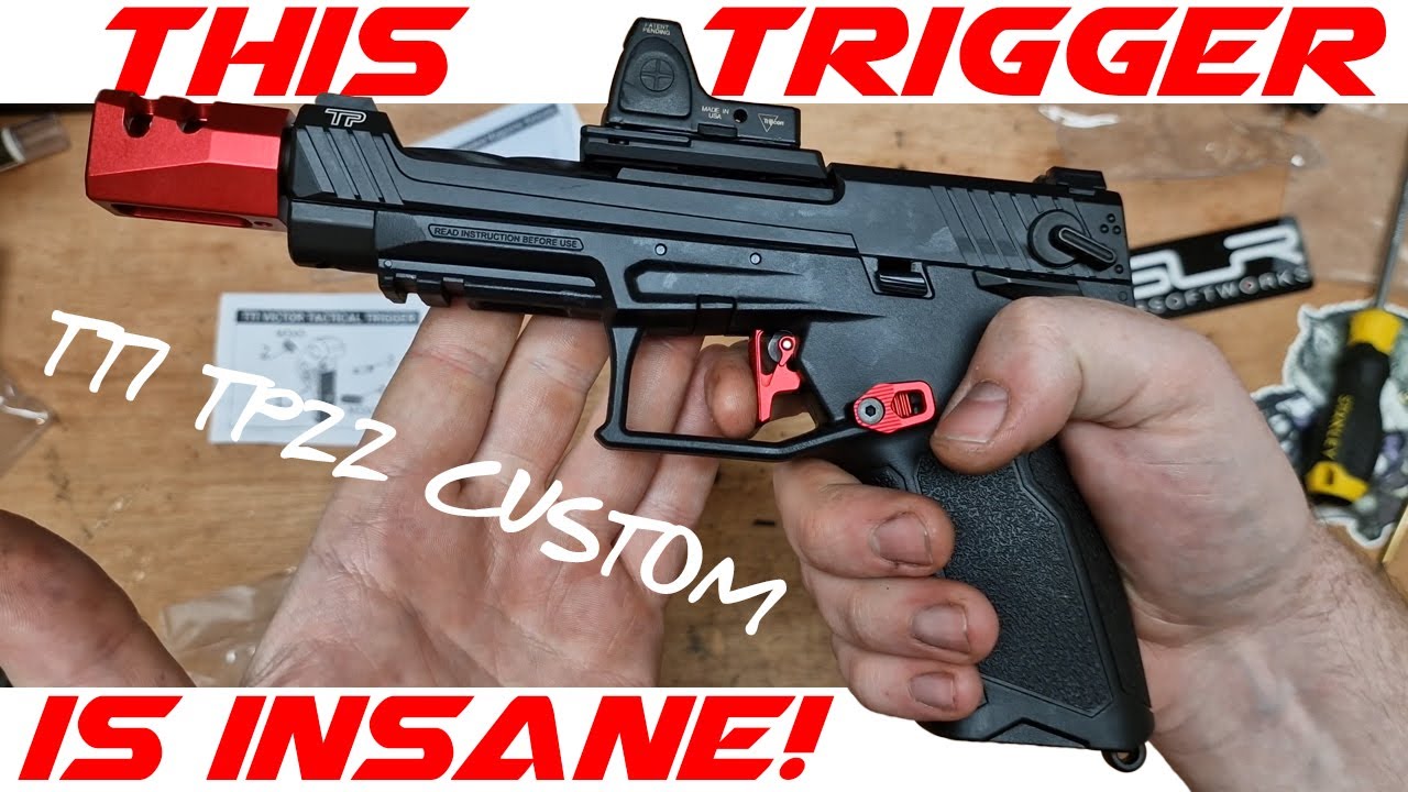 Custom TTI Airsoft TP22 Part 6 - Trigger Upgrade - YouTube