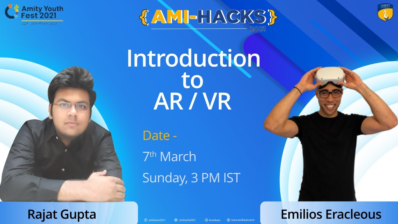 Introduction to AR/VR - YouTube