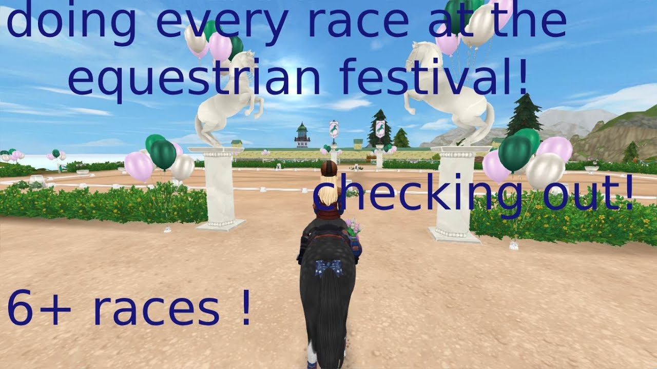 CHECKING OUT EVERY RACE AT THE EQUESTRIAN FESTIVAL! 6+ RACES! SSO ...