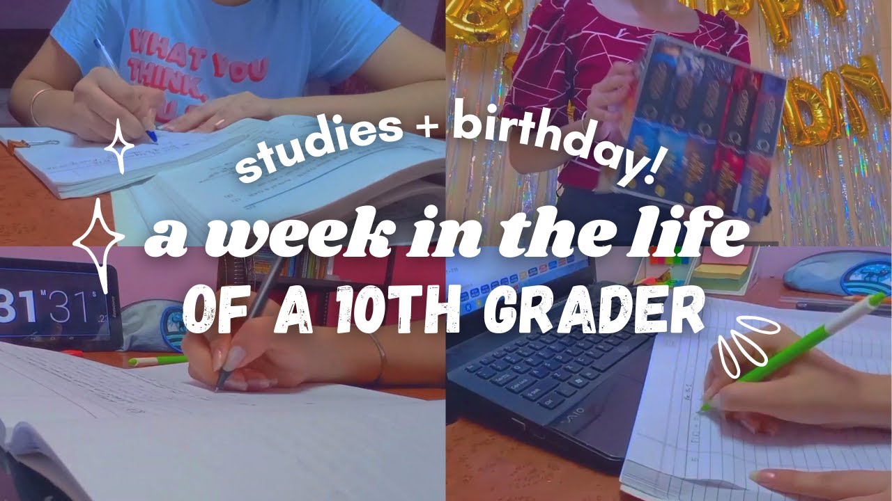 A Week In The Life Of A 10th Grader Study Vlog Class 10 10th Grader a-week-in-the-life-of-a-10th-grader-study-vlog-class-10-10th-grader