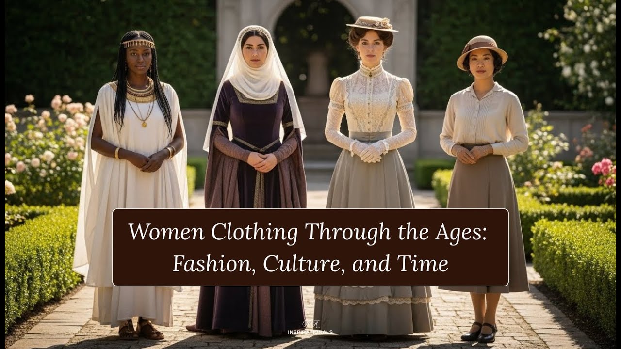 Women Clothing Through the Ages: Fashion, Culture, and Time - YouTube