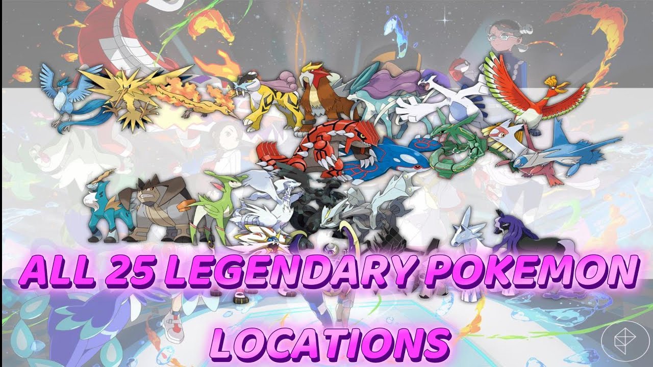How to Get All 25 Legendaries in Pokemon Scarlet & Violet - YouTube