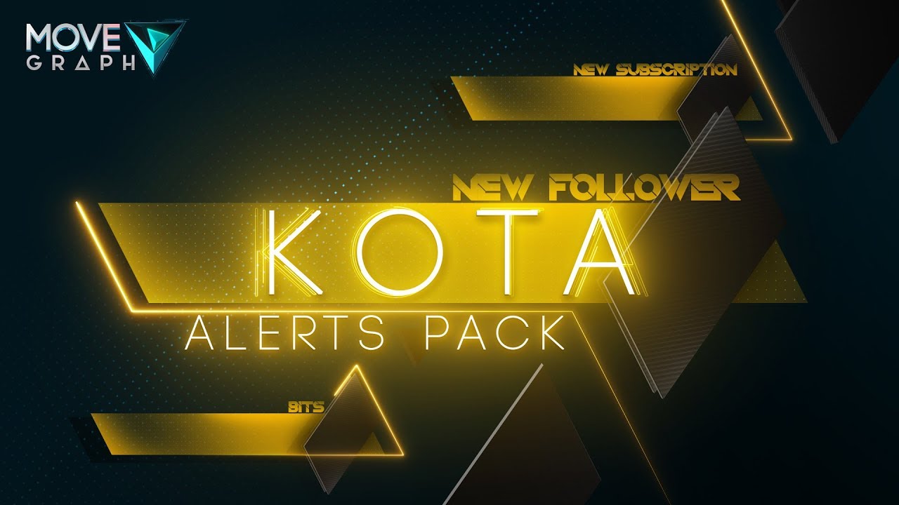 Twitch alerts with Sound 💯 TOP Stream Graphics • YELLOW - YouTube