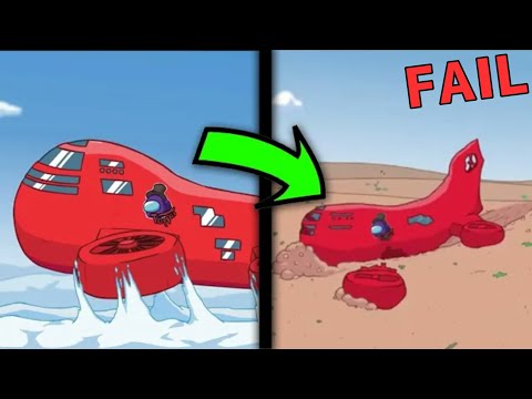 Among Us - Airship Map Reveal but it's a FAIL