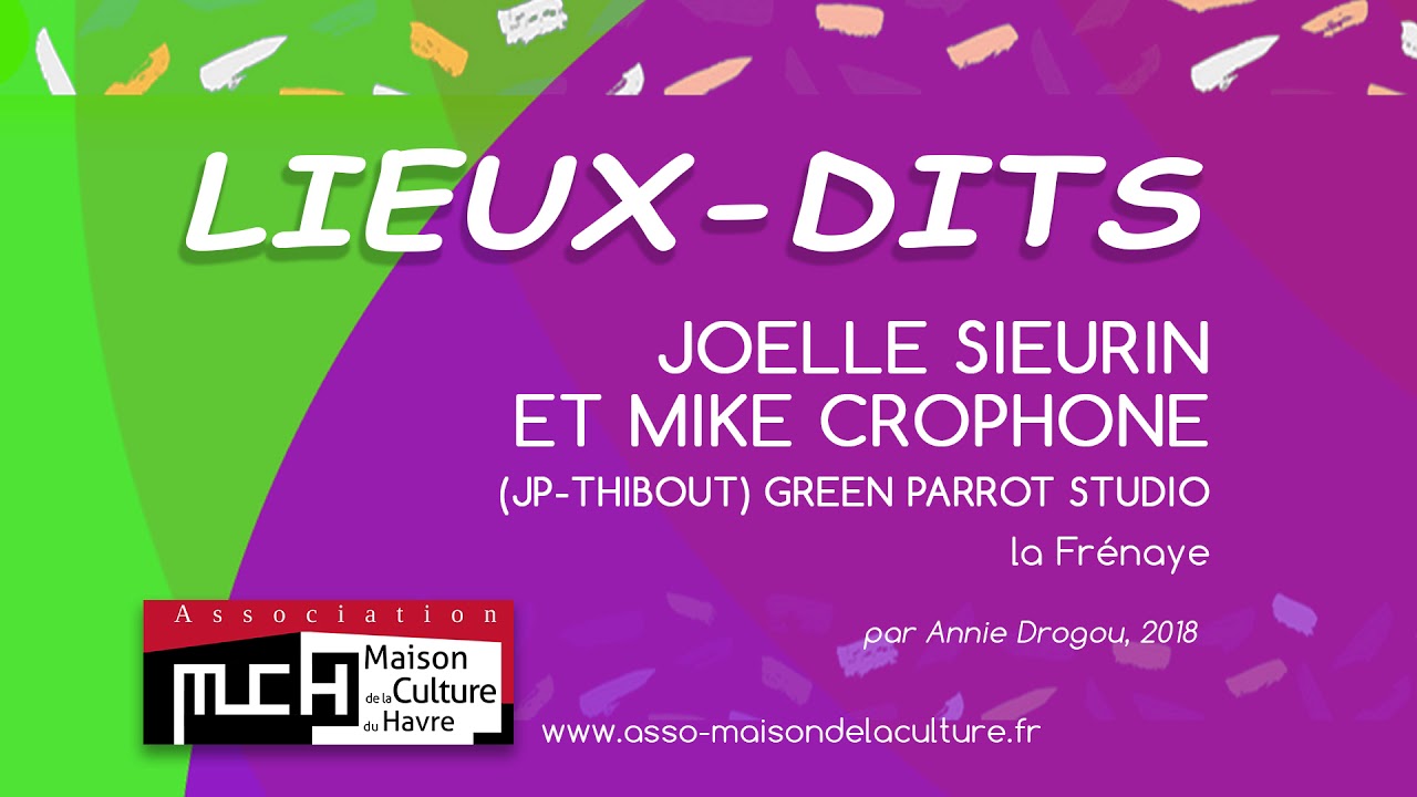 LIEUX DITS - Joelle Sieurin et Mike Crophone - YouTube