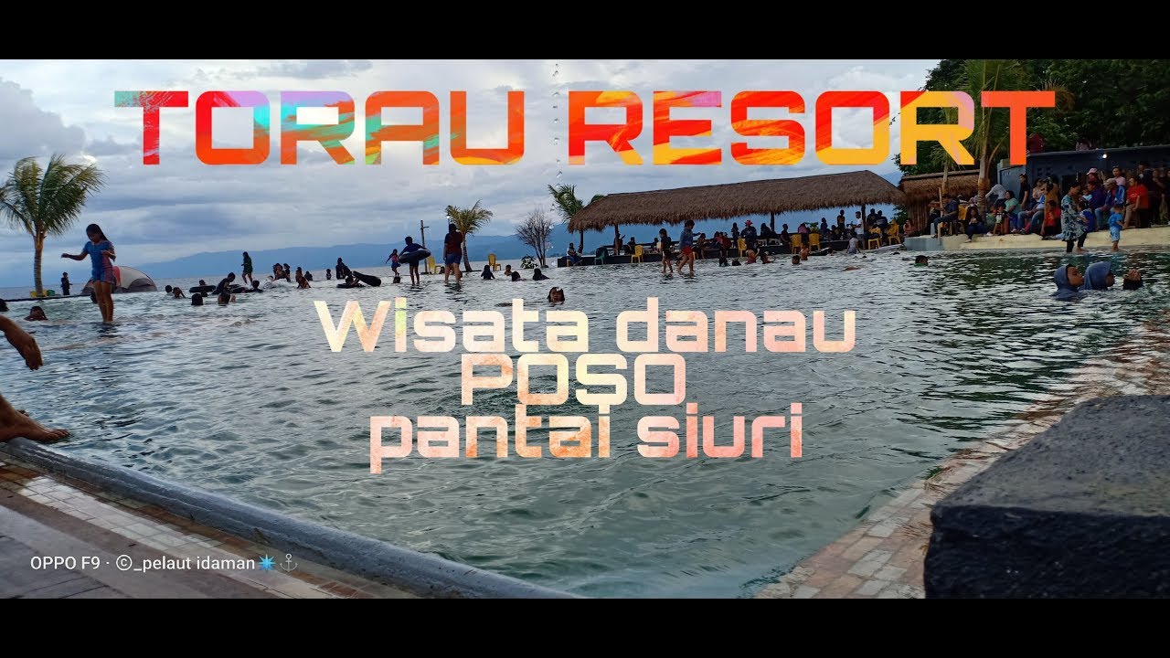 TORAU RESORT/tempat wisata pantai SIURI(DANAU POSO) - YouTube