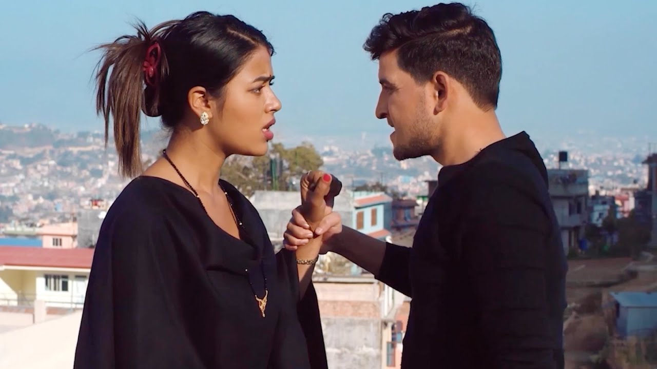 Sad Best Scene | Dil Chupa Chha Hindi Dubbed Movie Scene | Saroj Khanal ...