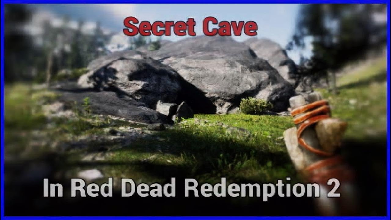 Secret Cave in Red Dead Redemption 2 - YouTube