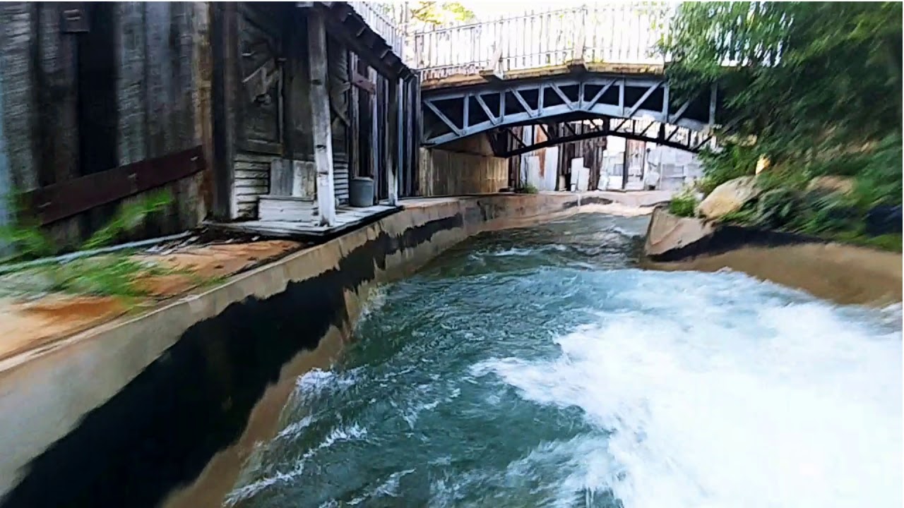 SIX FLAGS FIESTA TEXAS GULLY WASHER RIDE (6/27/18) - YouTube